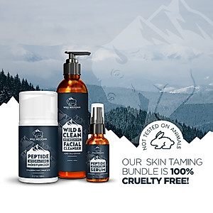 Mens Facial Care Kit - Mens Skin Care Kit - Face Care for Men - Men’s Skincare Set - Face Skin Care for Men - Mens Face Care Kit - Facial Kit for Men - Serum, Cleanser & Moisturizer Set