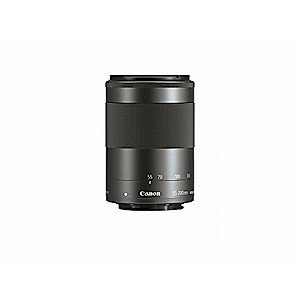 Canon EF-M 55-200mm f/4.5-6.3 Image Stabilization STM Lens (Black)
