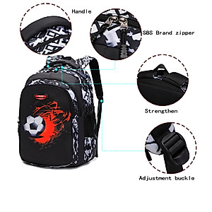 Asge Boys Backpack for Kids Camo Bookbag for Middle School Bags Travel Back Pack