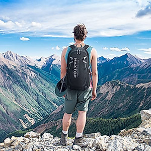 MAXTOP Hiking Backpack 40/50L Lightweight Packable for Traveling Camping Water Resistant Foldable Outdoor Travel Daypack