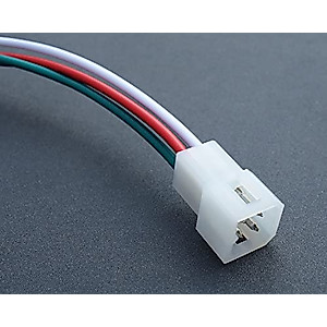 Anyqinsog 4-Pin Plug Compatible with Western Multiplex Straight Blade Plow Joystick Control Harness Repair Cable