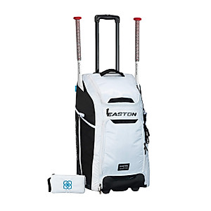 Easton | Catcher's Wheeled Bag | Jen Schro Fastpitch Edition | White