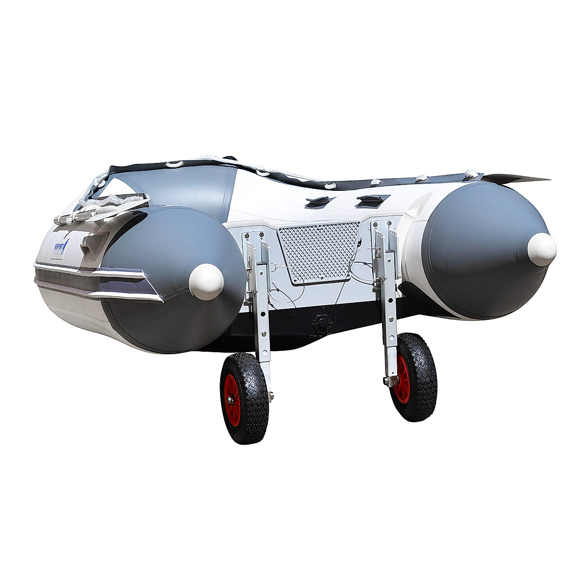 Newport Inflatable Boat Removable Transom Launch Wheels - Fits Any Transom Boat!