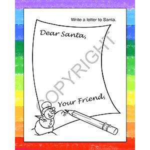 ZOCO - Christmas Coloring Books (25 Bulk Pack, Without Crayons) - Stocking Stuffers, Toys, Holiday, Xmas Party Favors, Activities for Kids