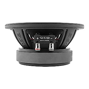 DS18 PRO-ZXI6.4BM 6.5" Pro Audio Midrange Loudspeaker - 600W Max, 300W RMS, 4 Ohms - Premium Quality Audio Door Speakers for Car or Truck Stereo Sound System (1 Speaker)