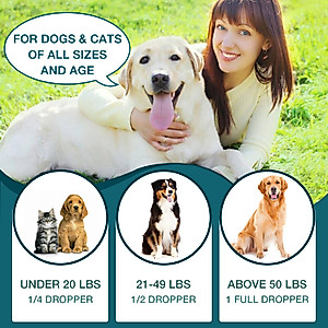 2 Packs -Pet Hemp Oil for Dogs and Cats - Anxiety, Stress Pain Holistic Inflammation Relief - for Joint Hip Аrthritis, Calming Oil Drop - Organic Pets Treats