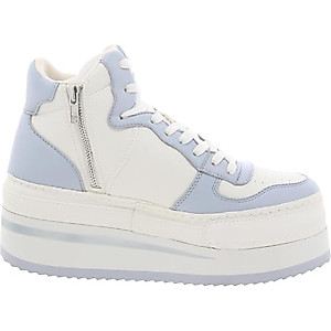 Steve Madden Brodiee Sneaker Blue Multi 8 M