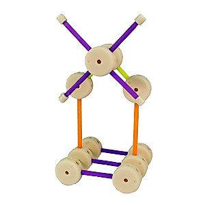 Worlds Smallest World's Smallest Tinker Toys, Multicolor, Model:543