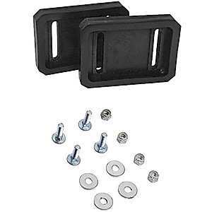 Thaekuns 784-5580 Replacement Snowblower Plastic Reversible Skid Slide Shoes with Hardware for 2 MTD 2 Stage Yardman Cub Cadet Snowthrower