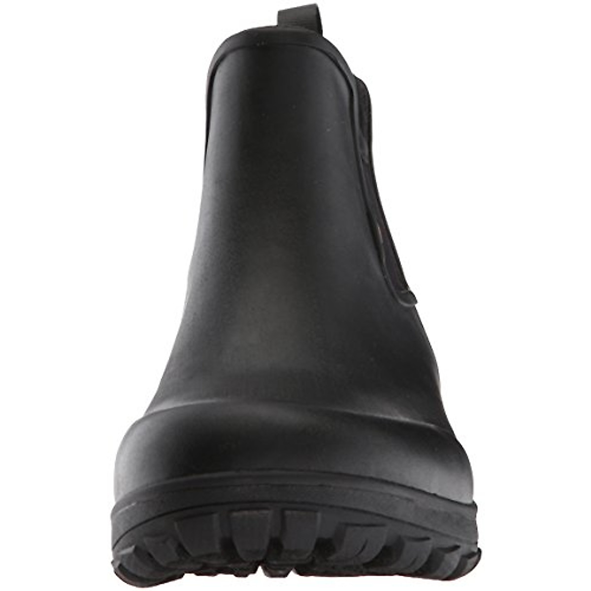 Bogs Men's Sauvie Slip On Low Height Chukka Waterproof Rain Boot, Black, 12