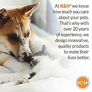 K&H PET PRODUCTS Elevated Cozy Cot Classy Gray Medium 24 Inches