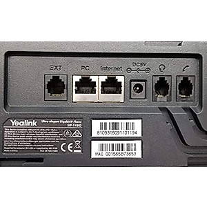 Yealink SIP-T48G Gbit VoIP Phone Ultra-Elegant Touchscreen (Renewed)