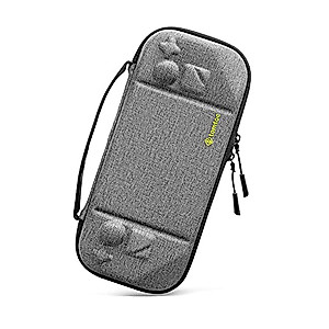 tomtoc Carrying Case Compatible with Steam Deck, Protective case, Hard Portable Travel Carrying bag for Steam Deck Console & Accessories, Shockproof, Travel friendly