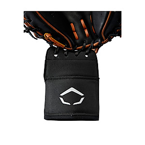 EvoShield Catcher's Wrist Guard - Os, One Size, Black, xx-Large
