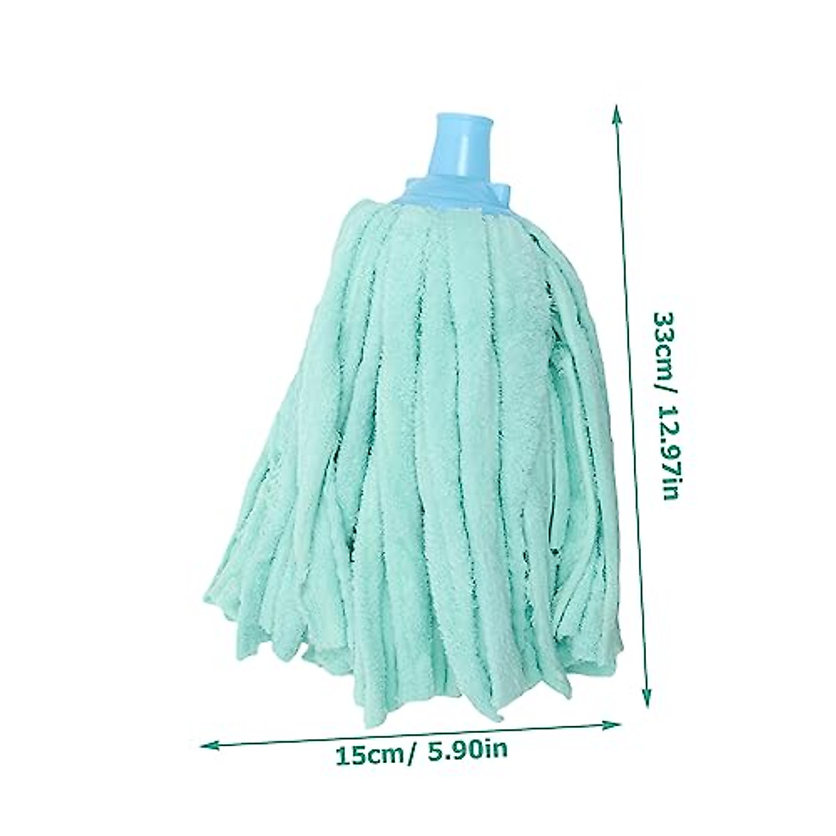 Alipis 4pcs Vintage Mop Head Steam Cleaner Mop Floor Steamer Mop Microfiber Spray Mop Washable Mop Pad Steam Mop Pad Commercial Cut End Cotton Mop Cloth Mop Head Mop Replacement Head Mops