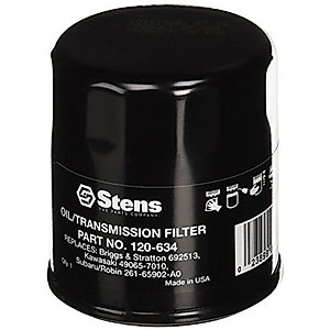 Stens 120-634 Oil Filter Replaces John Deere AM107423 Kawasaki 49065-2078 Clu... .#GH45843 3468-T34562FD804704