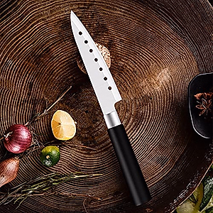 Paring Knife 4.8 inch, Ultra Sharp Kitchen Knife, German stainless Steel, ABS Handle, for Cutting, Peeling, Slicing Fruits and Vegetables