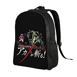 Anime Akame Ga Kill Akame Backpack Unisex Rucksack Fashion Casual Travel Bag Lightweight Backpacks