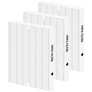 3 Pack AP-1512HH True HEPA Replacement Filter for Coway Airmega AP-1512HH and Airmega 200M Series Air Purifiers (AP-1512HH, AP-1512HH-FP, AP-1518R, AP-1519P), Compared to Part # 3304899