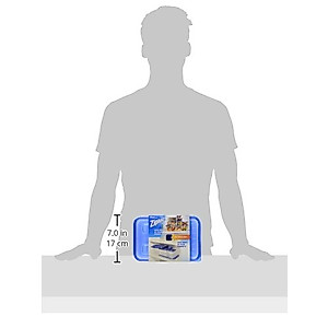 Ziploc Container with One Press Seal, Large Rectangle, 2 ct