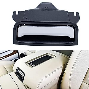 MOCW Chrome Center Console Armrest Latch 22861304 Fit for 2014-2020 Chevrolet Silverado Tahoe GMC Sierra Yukon Lid Latch Handle, Electroplate