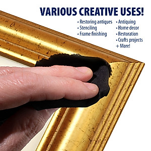 AMACO Rub n Buff Wax Metallic Finish - Rub n Buff Grecian Gold 15ml Tube - Versatile Gilding Wax for Finishing Furniture Antiquing and Restoration - Rub and Buff Colors Single Tube