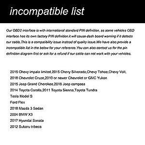 REARMASTER Universal OBD Power Cable for Dash Camera,24 Hours Surveillance/Acc Mode with Switch Button(Micro USB Port)