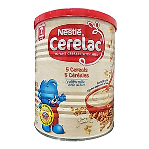 Nestle Cerelac 5 Cereals With Milk 400g
