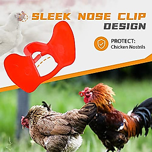 Proshine 50 Pcs Pinless Peepers with Stickers, Pliers for Chickens, Pheasant Poultry Blinders, Anti-Pecking Glasses Goggles