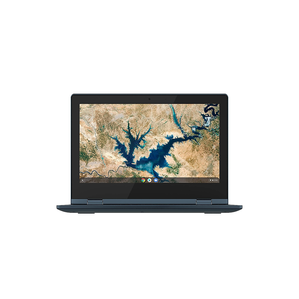 Lenovo Chromebook Flex 3 11.6" HD Touchscreen 2-in-1 Laptop Computer PC, Intel Celeron N4020, 4GB DDR4, 32GB eMMC, Intel UHD 600, 802.11ac, Bluetooth, Webcam, Chrome OS, Blue, 64GB ABYS MicroSD Card