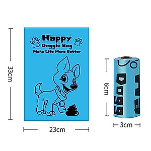 Biodegradable Dog Poop Bags - Strong, Leak-Proof, and Waterproof - Outdoor Pet Waste Management