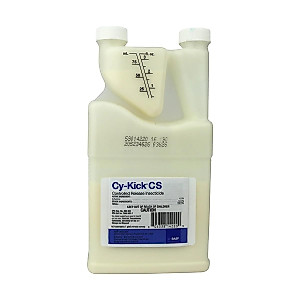 BASF Cy-Kick CS Insecticide, Controlled Release Indoor Outdoor Pest Control for Mosquitos, Flies, Ants, Fleas, 16 Ounces Concentrate Liquid