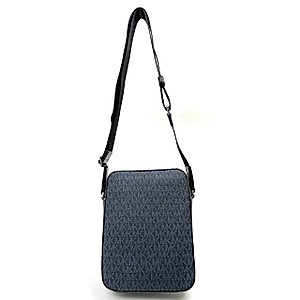 Michael Kors Men's Medium Crossbody Leather Cooper Flight Bag (Admiral Blue)