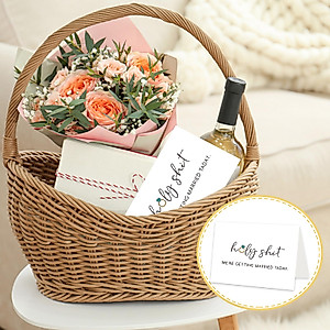 Mulbozy Funny Wedding Day Card for Husband Wife, To My Groom Bride On Our Wedding Day Card