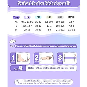 Sportneer Kids Roller Skates, 4 Adjustable Light up Roller Skates for Girls Boys Kids Toddlers Beginners, Kids Skates with Protective Gear Set Gift for Indoor & Outdoor Use