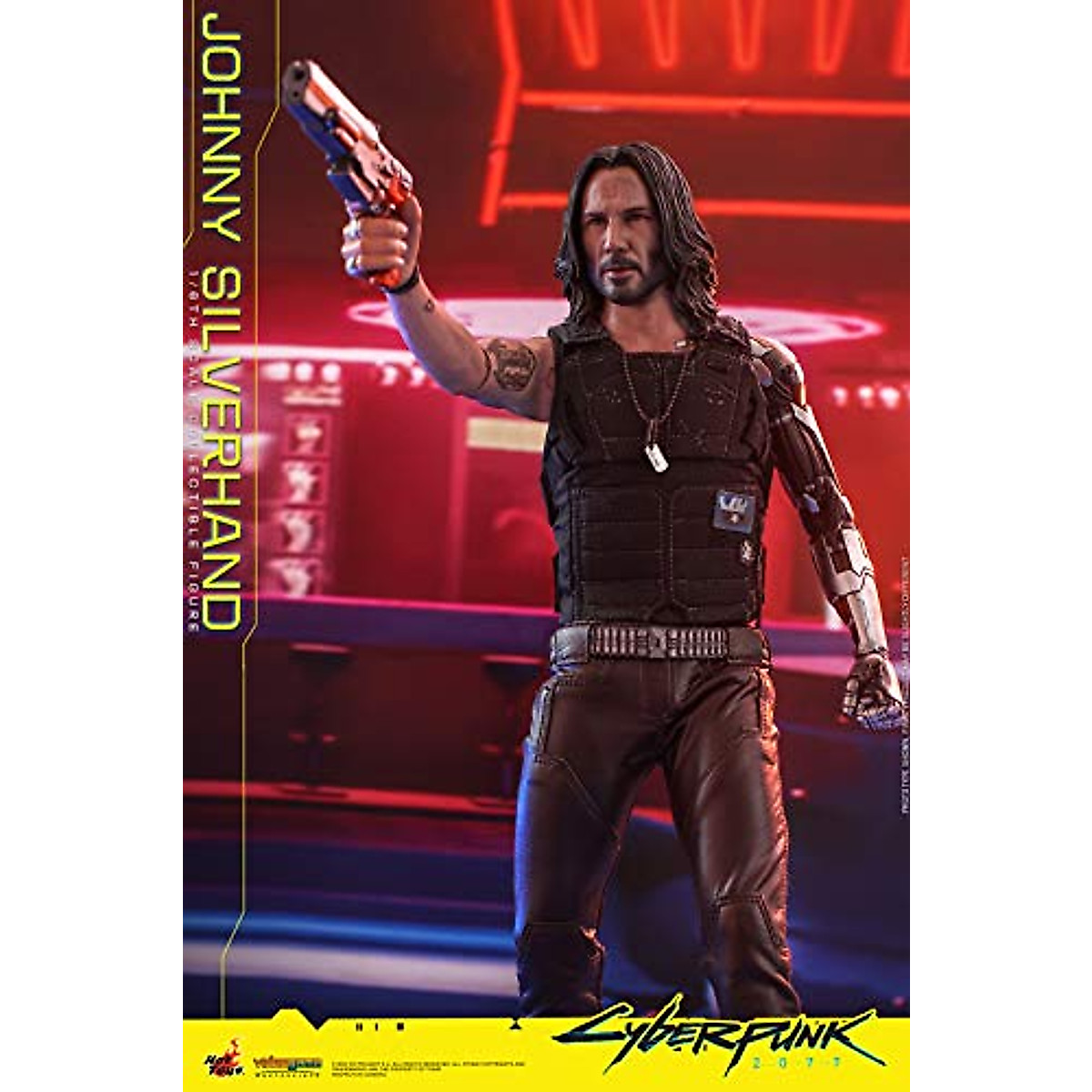 Hot Toys 1:6 Johnny Silverhand - Cyberpunk 2077, Multicoloured