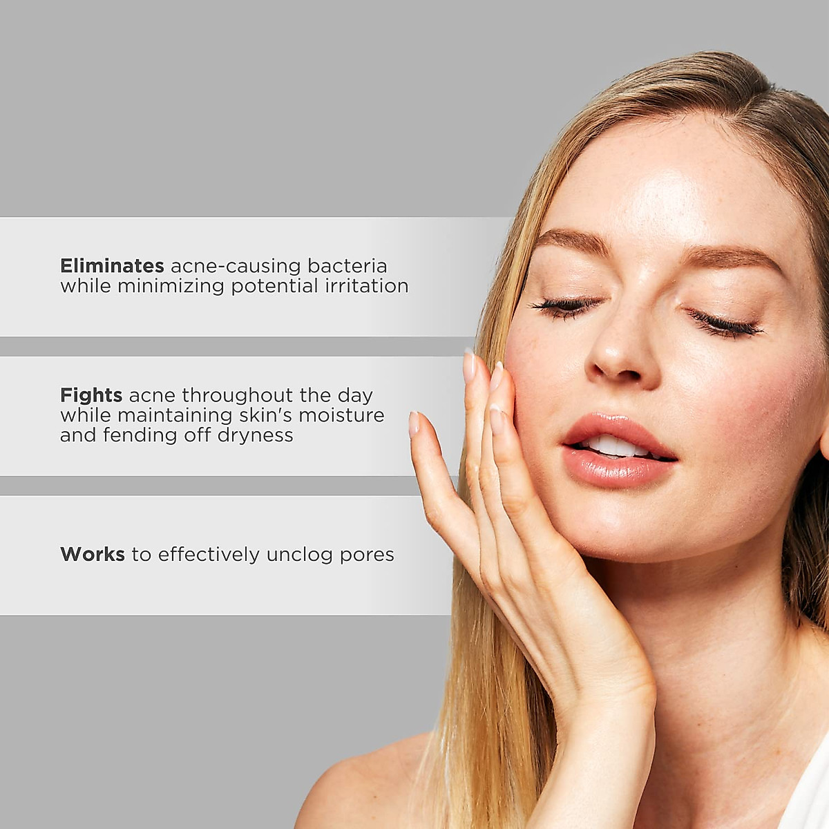 Glytone Acne BPO Treatment Gel - With Time-Released 5% Benzoyl Peroxide - Hydrating Mattifying Gel - Fragrance-Free & Non-Comedogenic - 2 fl. oz.