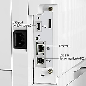 HP LaserJet Enterprise M609x Monochrome Duplex Printer with One-Year, Next-Business Day, Onsite Warranty and Extra Paper Tray (K0Q22A)