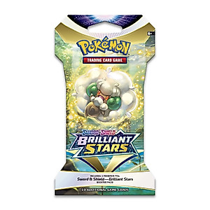 Pokemon Sword and Shield Brilliant Stars (8) Sleeved Booster Packs Sealed