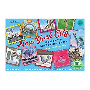 eeBoo: New York City Little Memory and Matching Game, Sharpens Recognition, Concentration and Memory Skills, for Ages 3 and Up, Provides Interaction Between Child and Parent