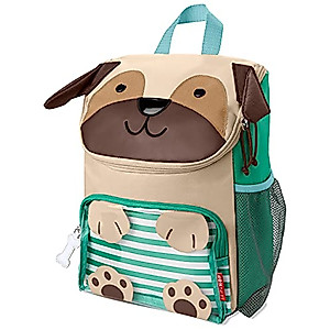 Skip Hop Big Kid Backpack, Zoo Kindergarten Ages 3-4, Pug