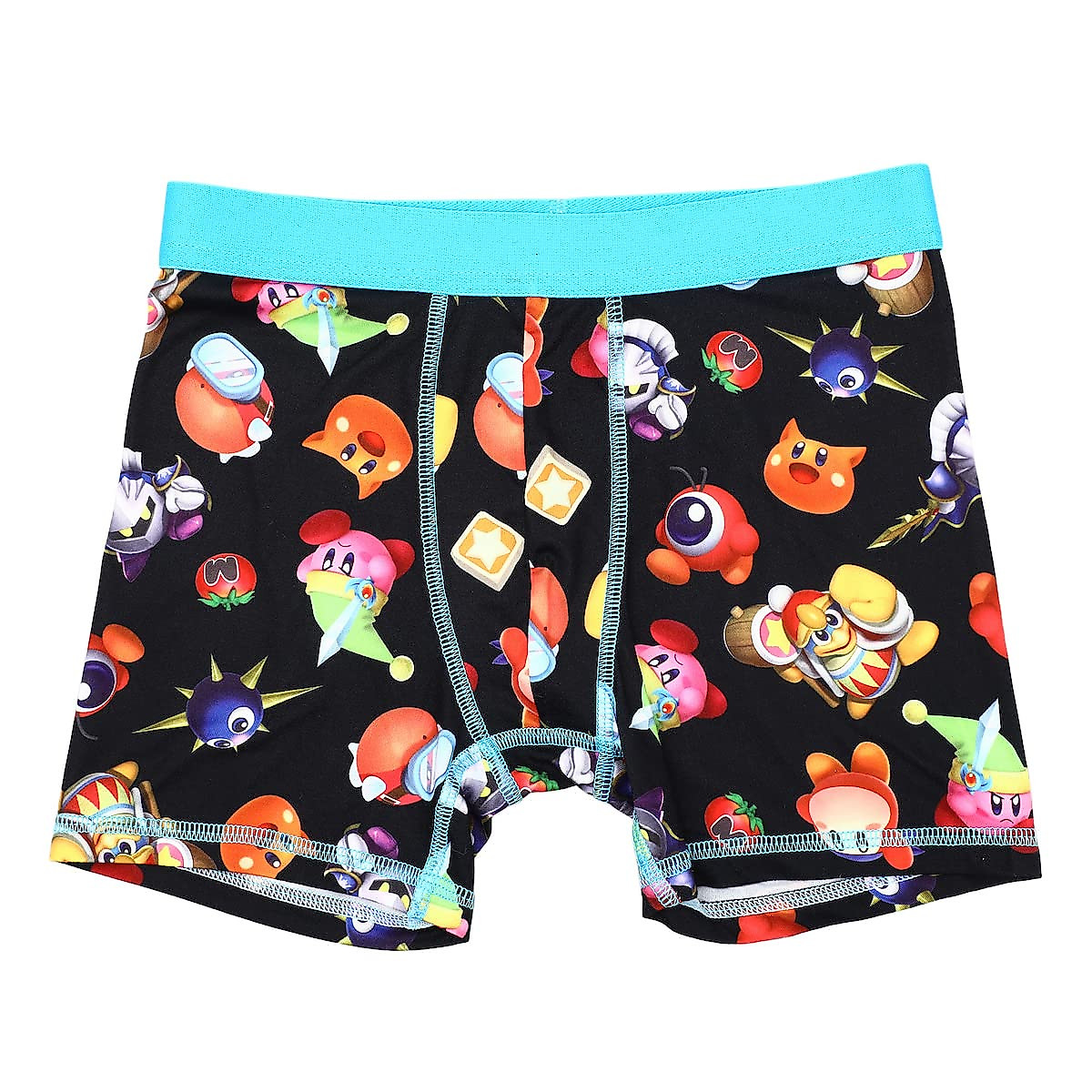 Kirby Character Print Multipack Boy's Boxer Briefs-Size-10 Multicolored