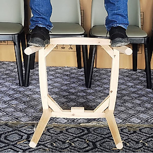 RILOOP Dining Chairs,Modern Pu Leather High Back Padded Soft Seat with Wooden Legs for Home Restaurant/White/Walnut Copper Sleeve