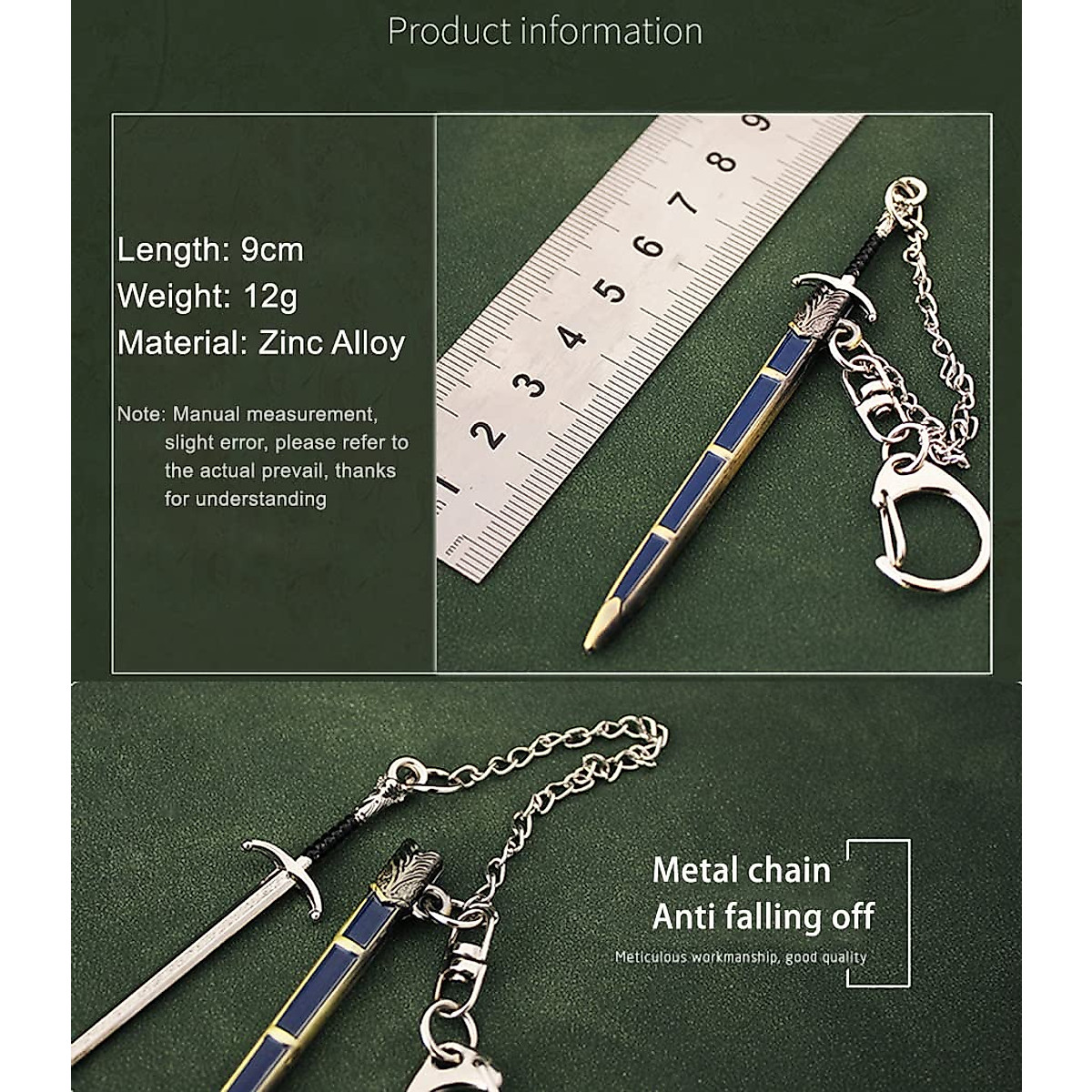 Koelin GOT Sword Keychain Jon Snow Longclaw Sword Mini Sword Key chain katana Action Figure Accessories for Men Women Boy Gift