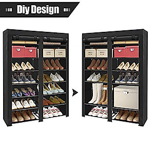 ERONE Shoe Rack Organizer 7 Tiers