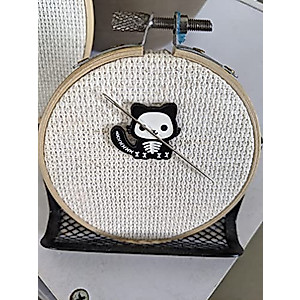 Glow in the Dark Skeleton Kitty Needle Minder