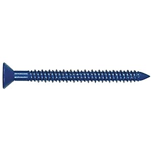 The Hillman Group 375310 Flat Head Phillips Tapper Concrete Screw Anchor, 1/4 x 2-3/4-Inch, 100-Pack