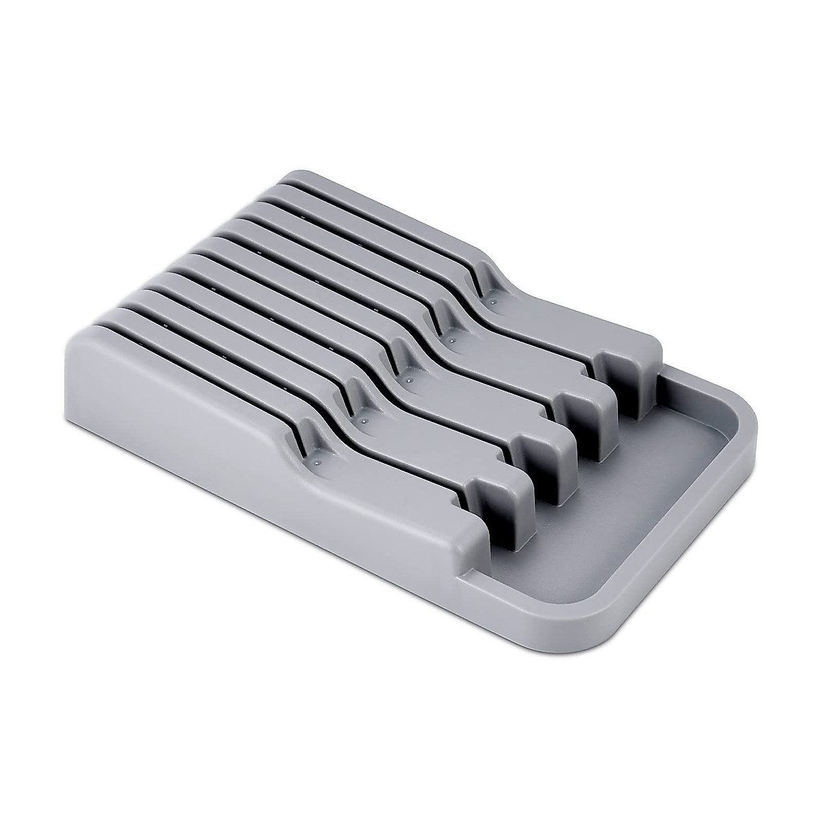 SOMIER In-Drawer Knife Block Kitchen Organizer Tray for Cutlery Drawer Holder Storage, Fit for 9 Knives