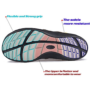 GRITION Hiking Sandals Women Closed Toe, Waterproof Lightweight Adjustable Hiking Athletic Sandals, Breathable For Beach Adventure Comfortable Outdoor Sport Summer (7 US, Beige/Brown)