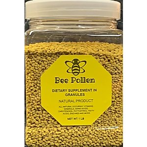 Vilmark Bee Pollen Natural Pure Bee Pollen Granules 1 lb